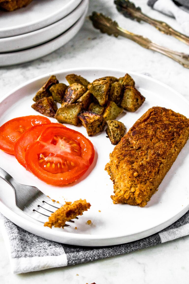 Vegan Scrapple Recipe - made vegetarian with walnuts!