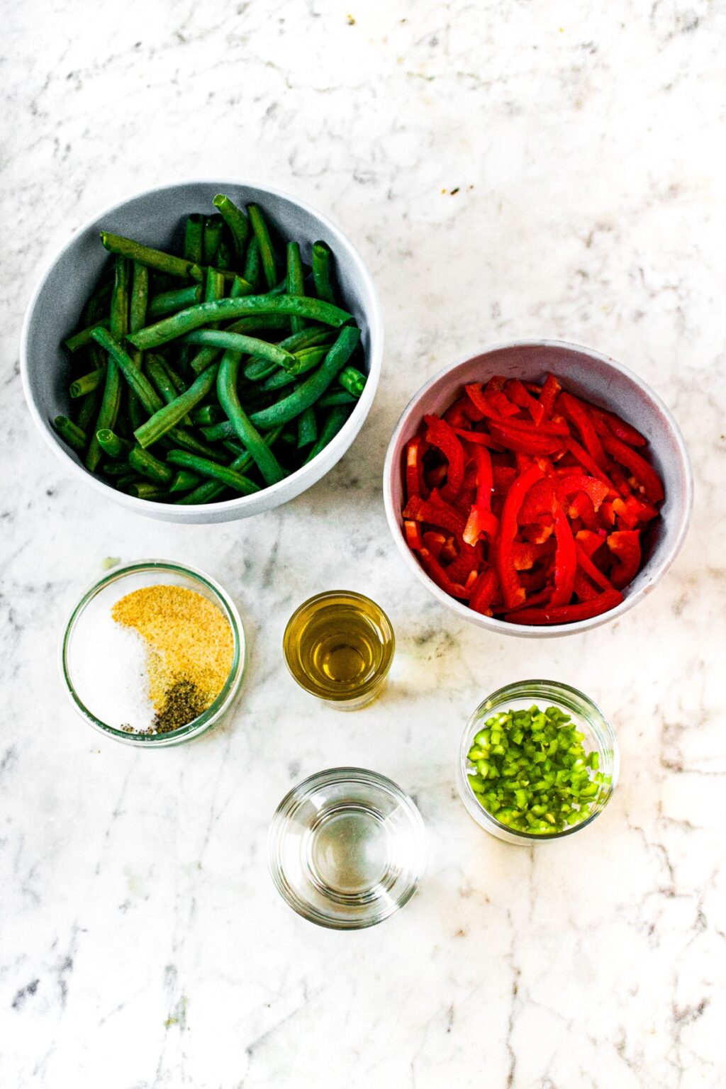 Spicy Pan Fried Vegan Green Beans