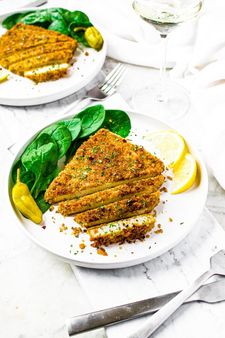 Vegan Cutlets Recipe - made with meaty frozen and marinated tofu!
