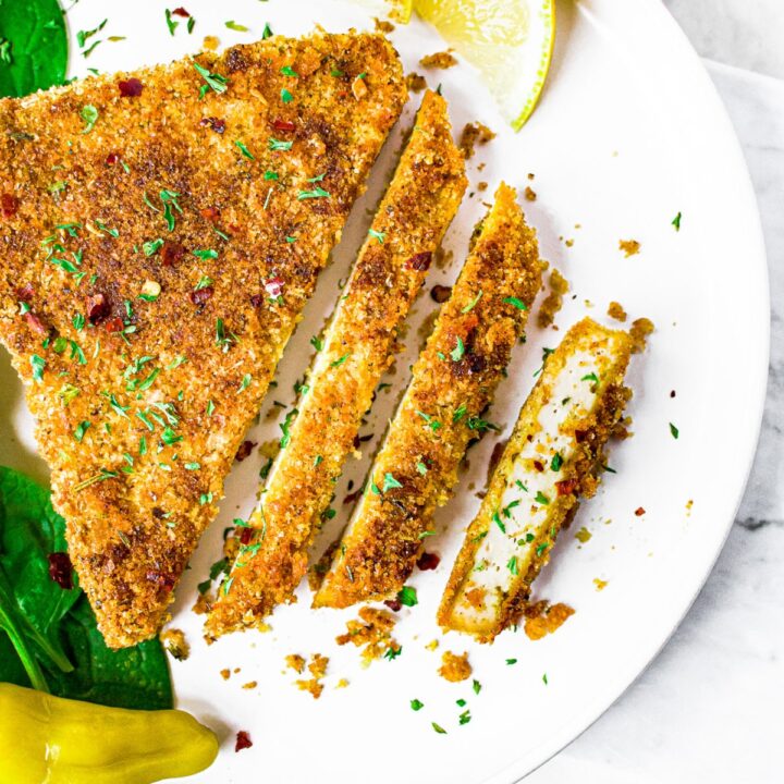 Vegan Cutlets Recipe - made with meaty frozen and marinated tofu!