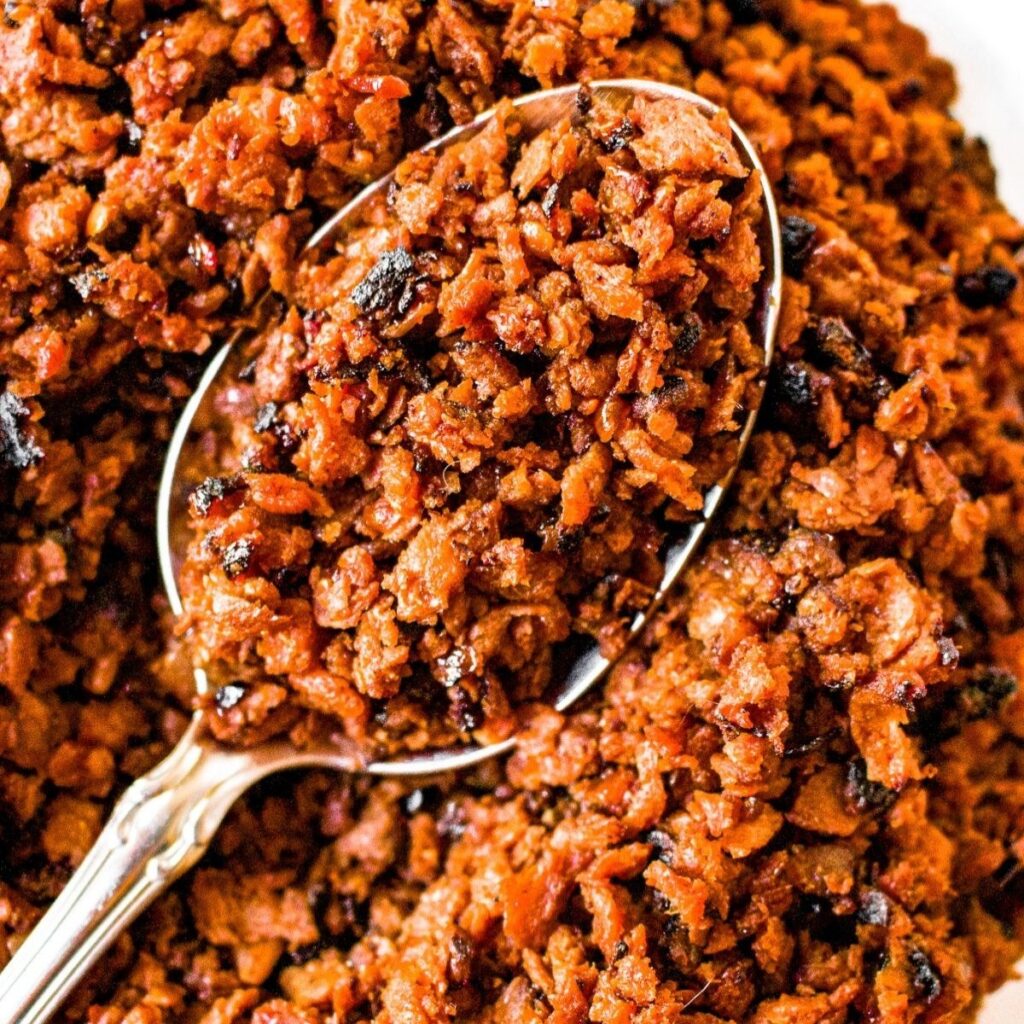 Vegan Ground Beef Substitute (copycat Beyond Beef / Impossible)