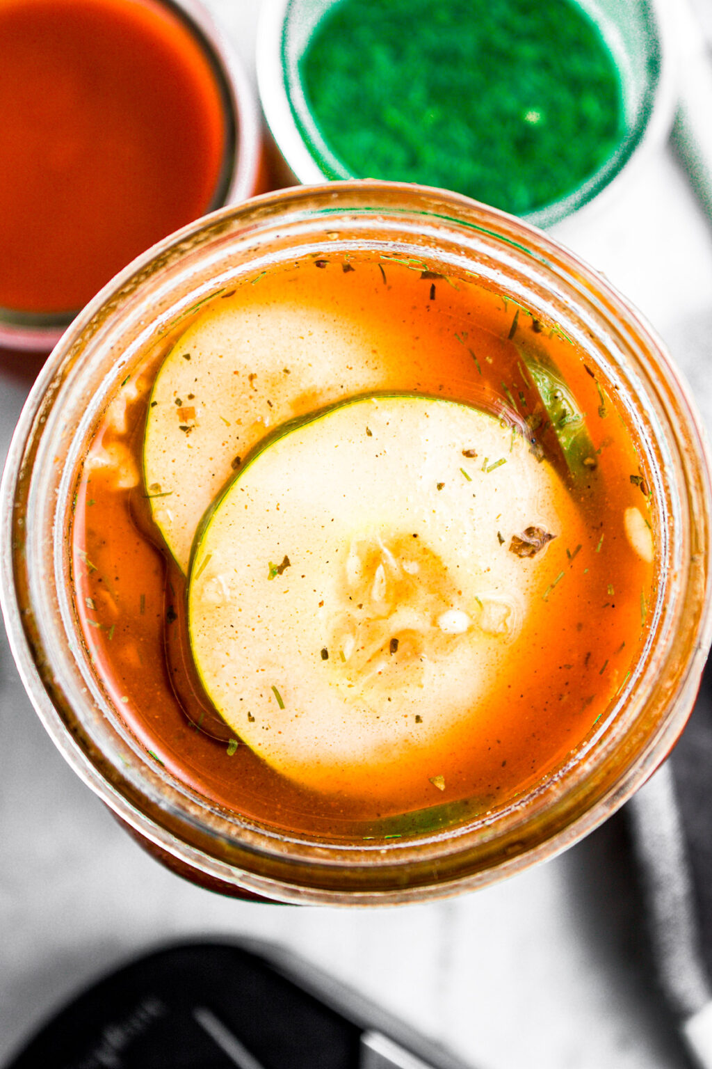 Buffalo Ranch Pickles Recipe with Garlic and Dill