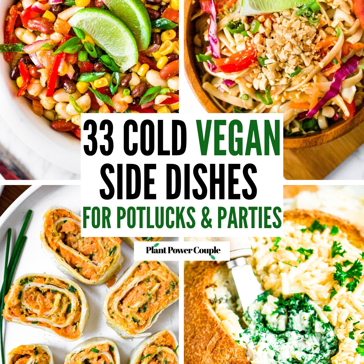 33 Cold Vegan Side Dishes for Potlucks, Parties, and BBQs