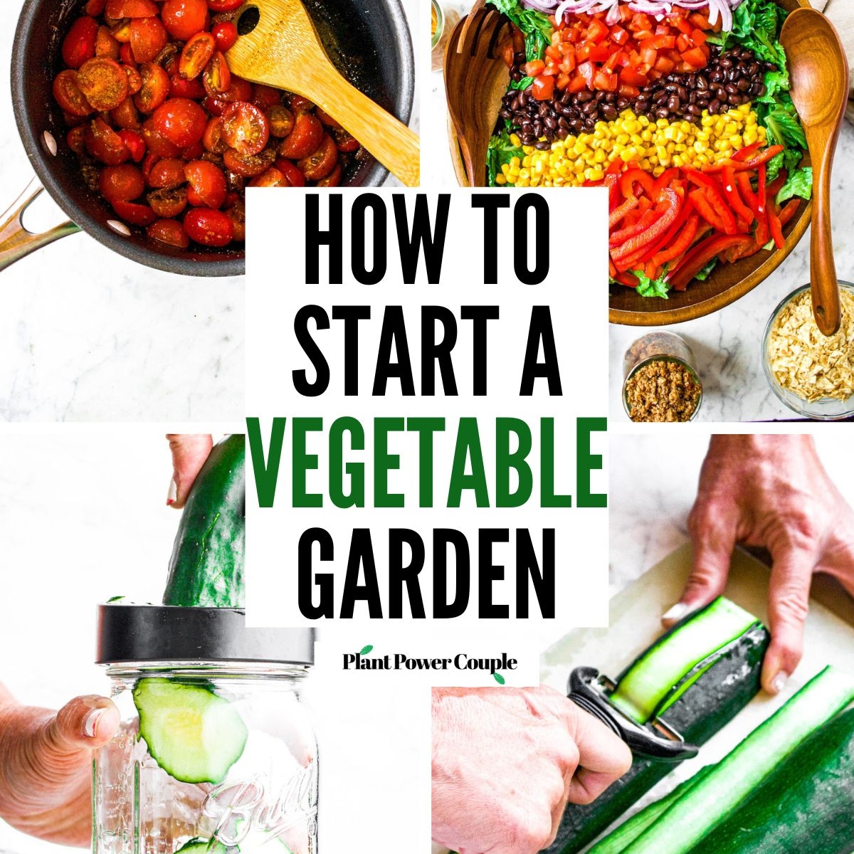 How to Start a Vegetable Garden for Beginners (+ recipes!)