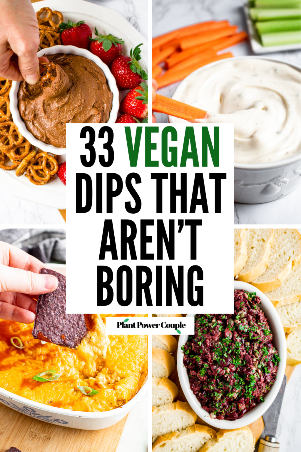 33 Easy Vegan Party Dips